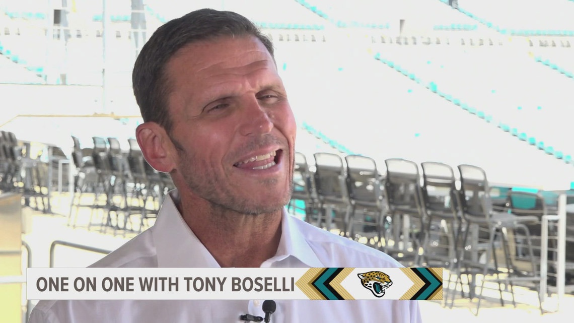 Tony Boselli reacts to Tom Coughlin's induction into the Pride of the ...