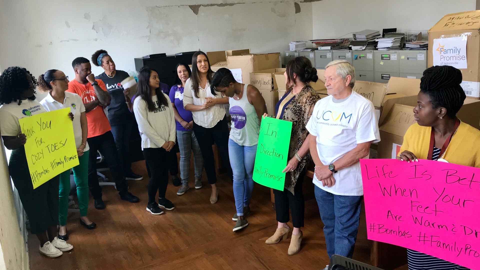 5,000 pairs of socks donated to Jacksonville homeless | firstcoastnews.com