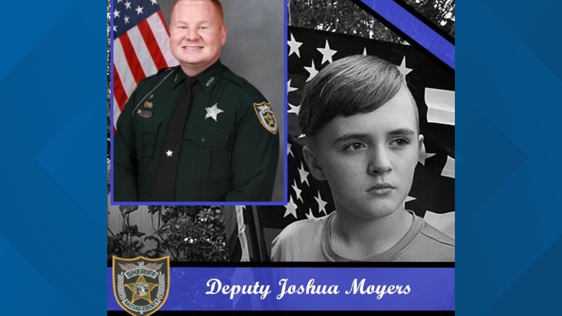 12-year-old boy running mile in honor of Deputy Joshua Moyers ...