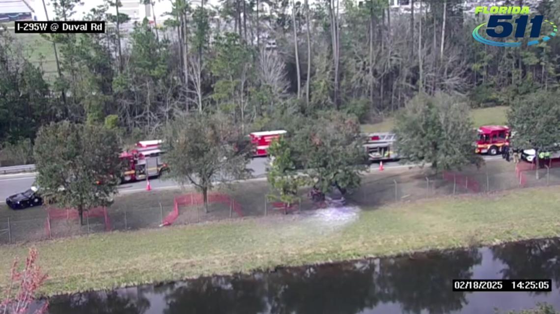 25-year-old dies after car hits tree at I-295 on-ramp | firstcoastnews.com
