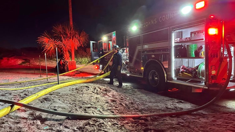 Pictures: St. Johns officials investigate residential fire ...