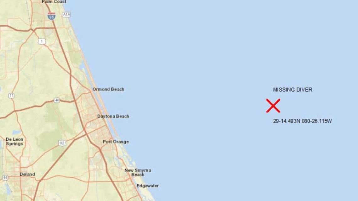 Search and rescue operation underway for diver in Florida ...