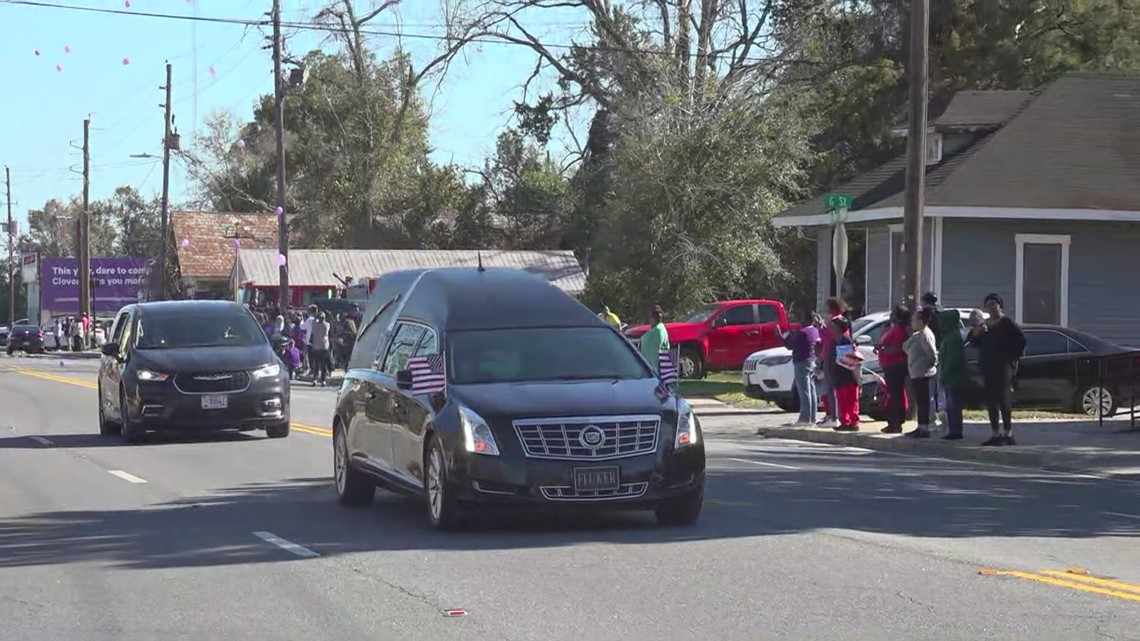Procession for Waycross solider killed in Jordan drone strike arrives ...