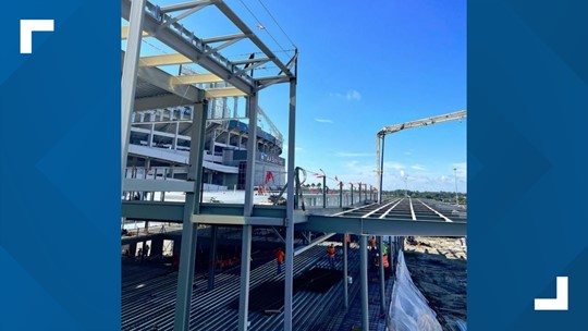 Miller Electric Center new construction progress | firstcoastnews.com