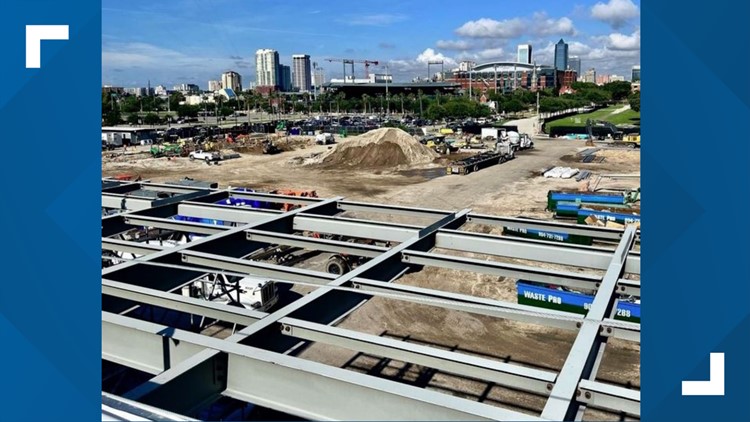 Miller Electric Center new construction progress | firstcoastnews.com