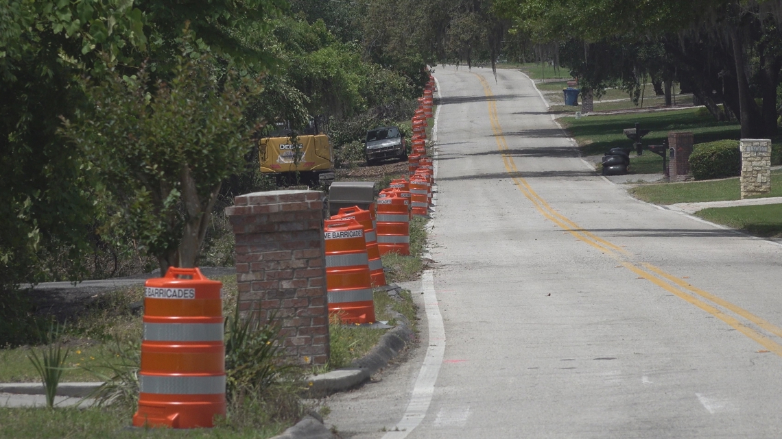 Residents concerned as path construction begins along Fort Caroline ...