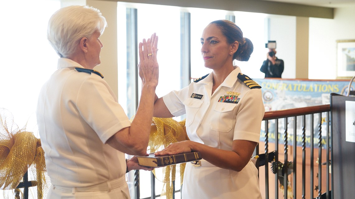 Dr. Samira Meymand promoted to captain in United States Navy ...