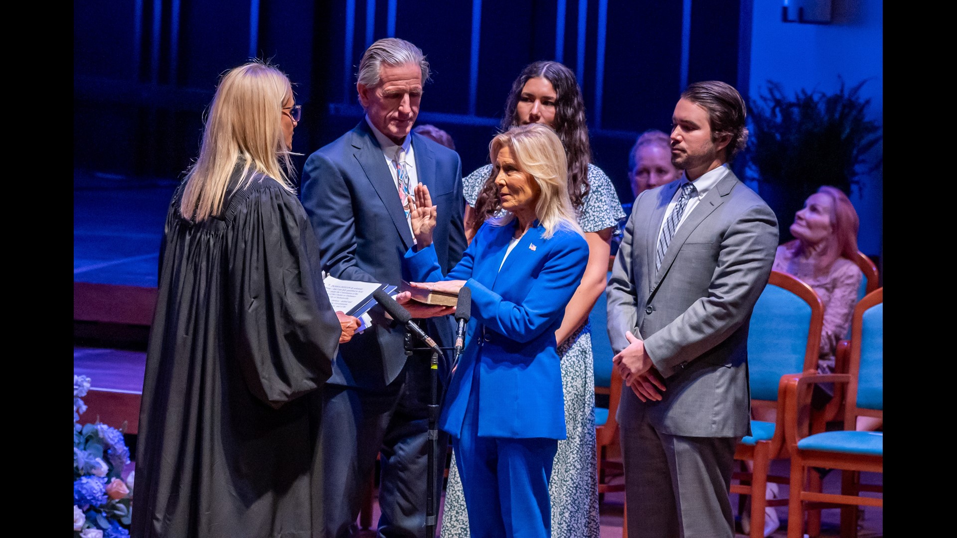 Mayor-Elect Donna Deegan's swearing-in ceremony for inauguration ...