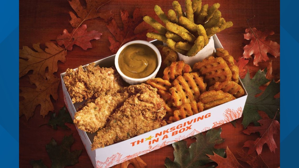 Fast-food chain unveils new 'Thanksgiving in a Box' | firstcoastnews.com