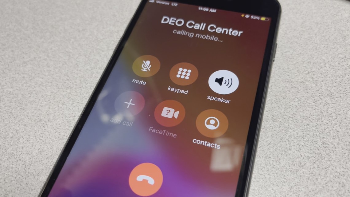 Floridians report waiting hours to get through to DEO | firstcoastnews.com