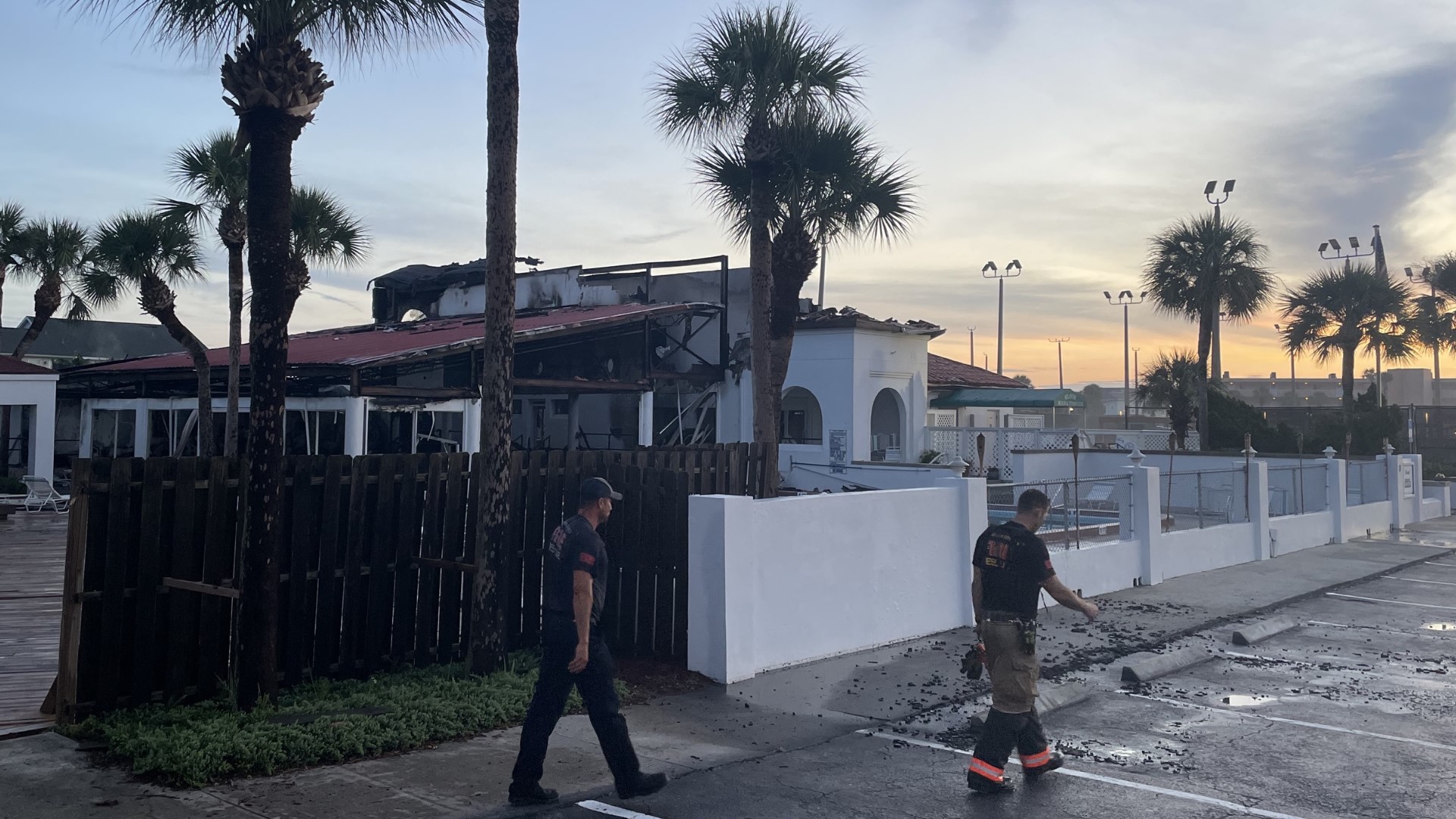 Fire destroys Atlantic Beach & Tennis Club, St. Augustine ...