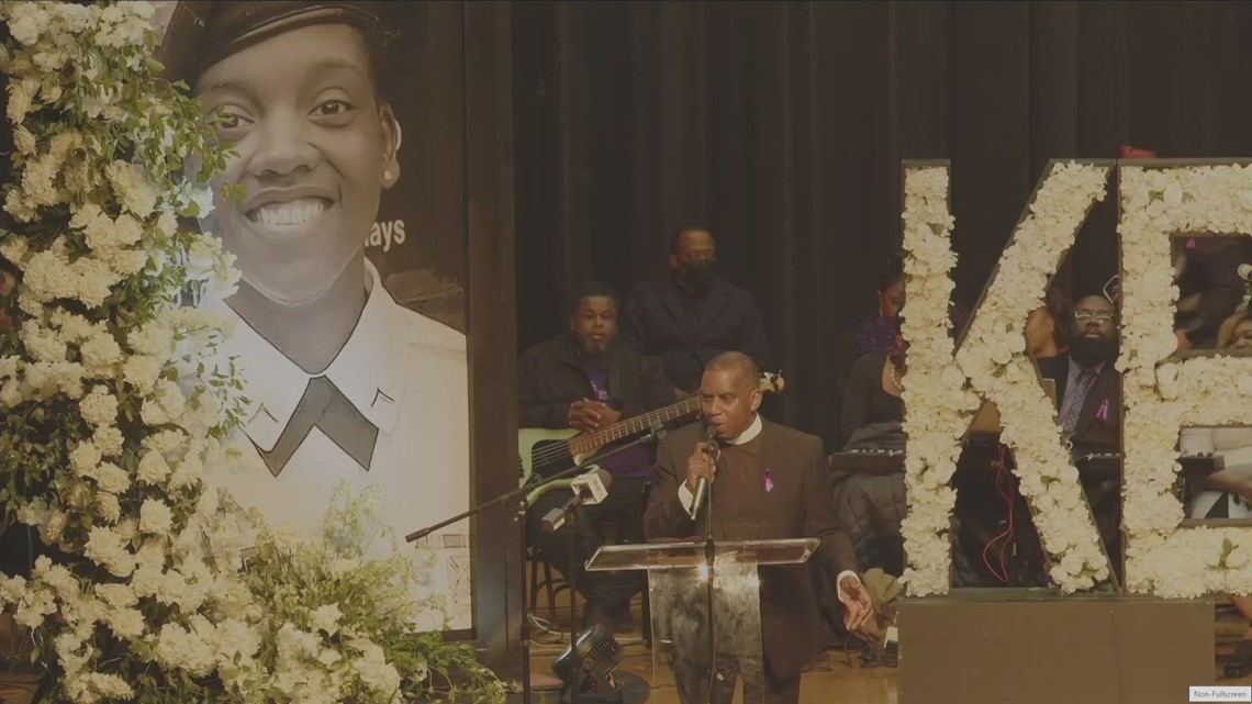 Sgt. Kennedy Sanders funeral services in Waycross, Ga. | firstcoastnews.com
