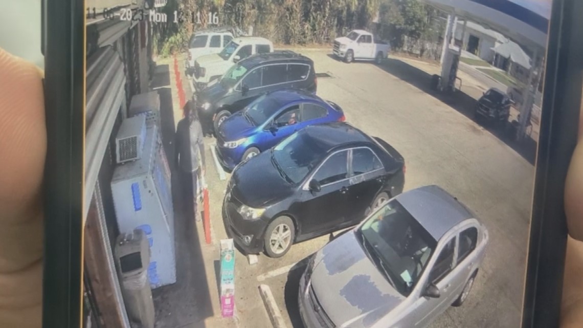 Surveillance video shows man shooting at Jacksonville gas station ...