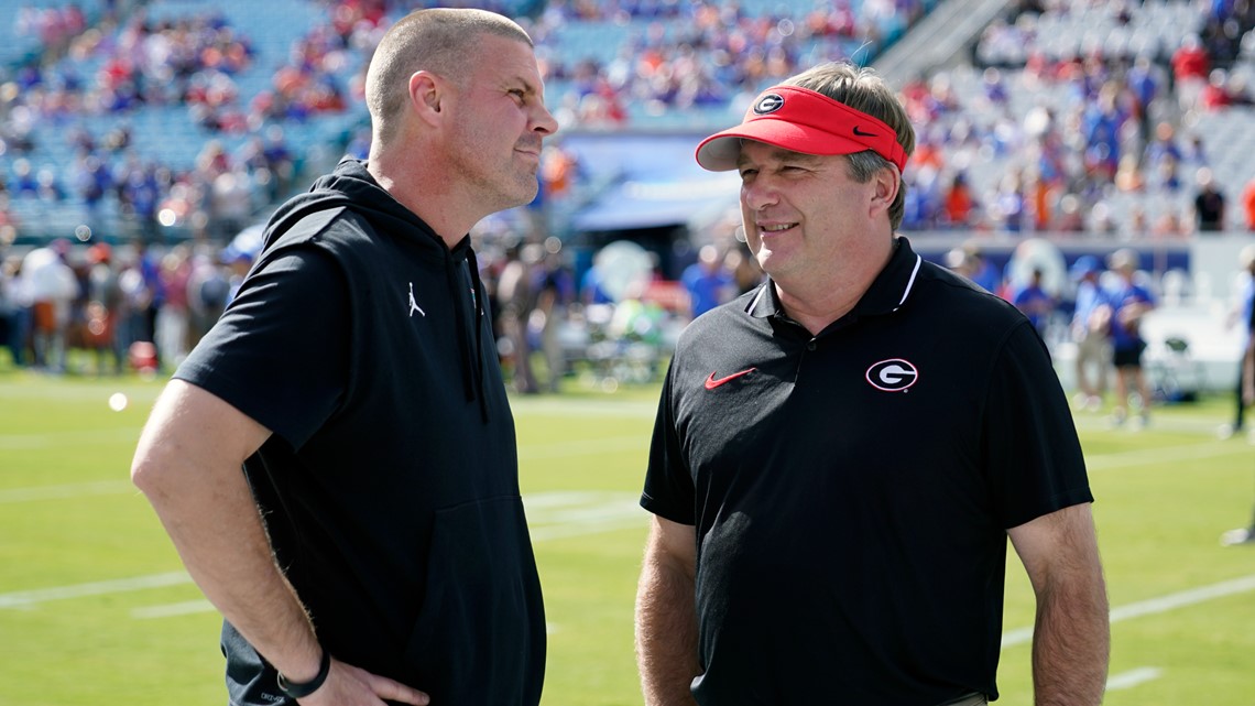 No. 1 Georgia Bulldogs beat Florida Gators winning 43-20 ...