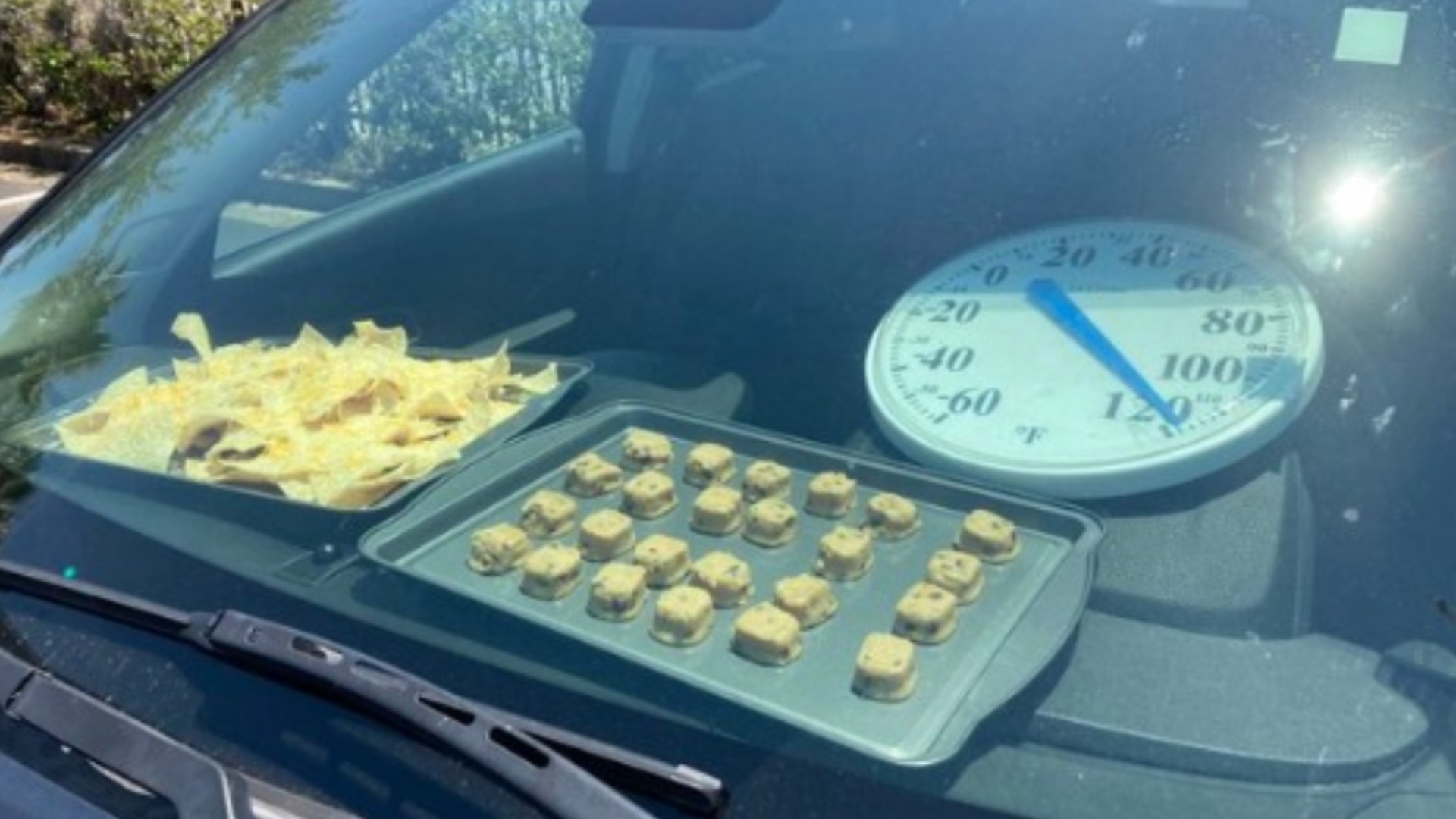 Can you bake cookies and nachos inside a car? | firstcoastnews.com