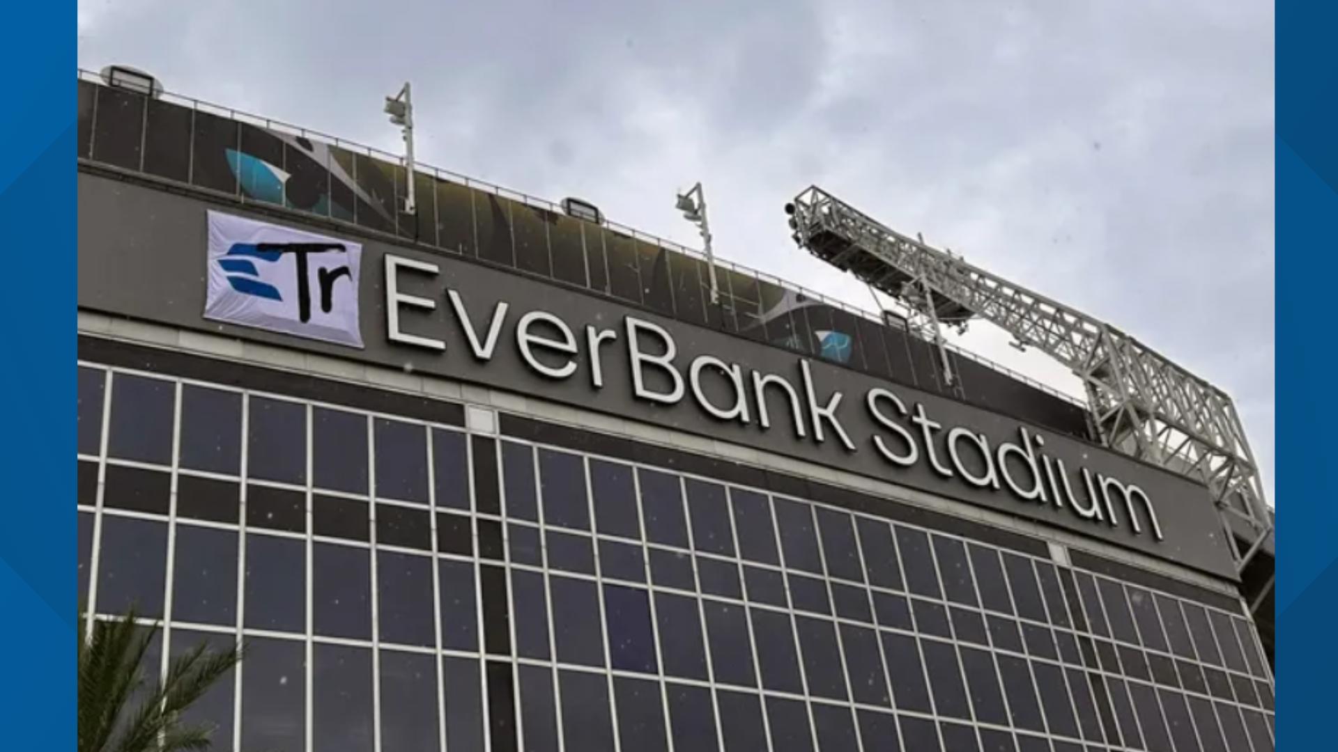 EverBank Stadium renamed 'TrEverBank Stadium' for Browns game ...