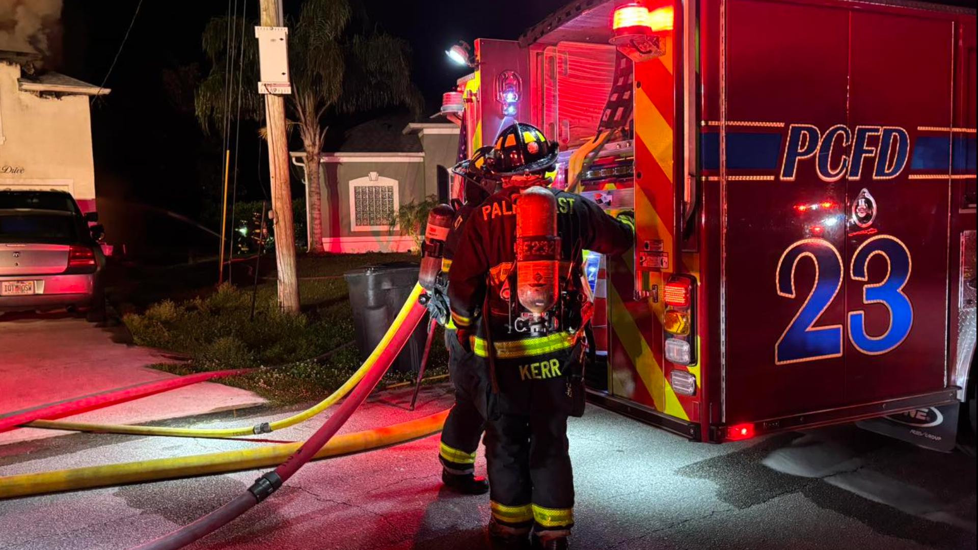 4 pets killed in Palm Coast fire; 1 person hospitalized ...