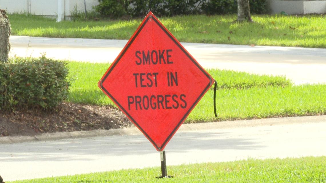 What does smoke test in progress mean for St. Johns County ...