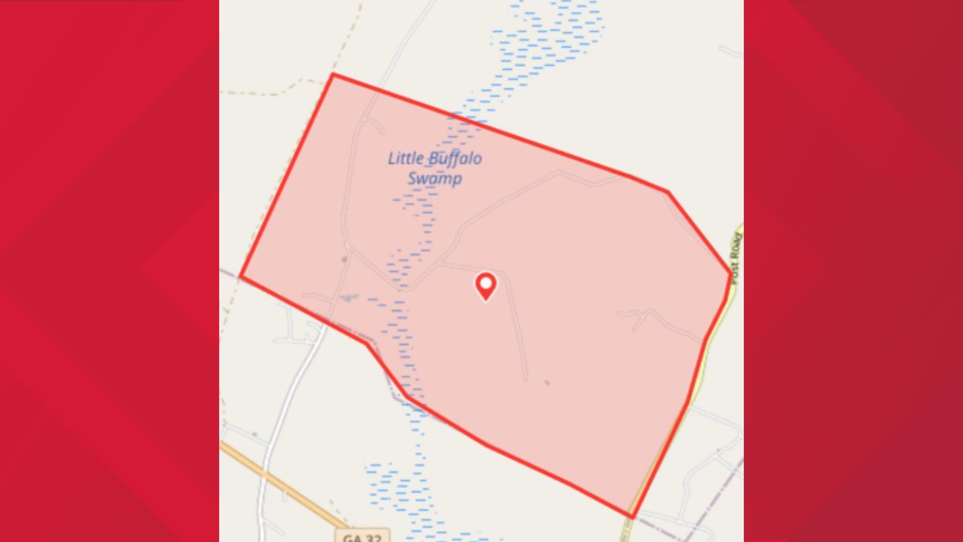 Highway 82 Fire in Brantley County, Georgia | Maps, evacuation orders ...