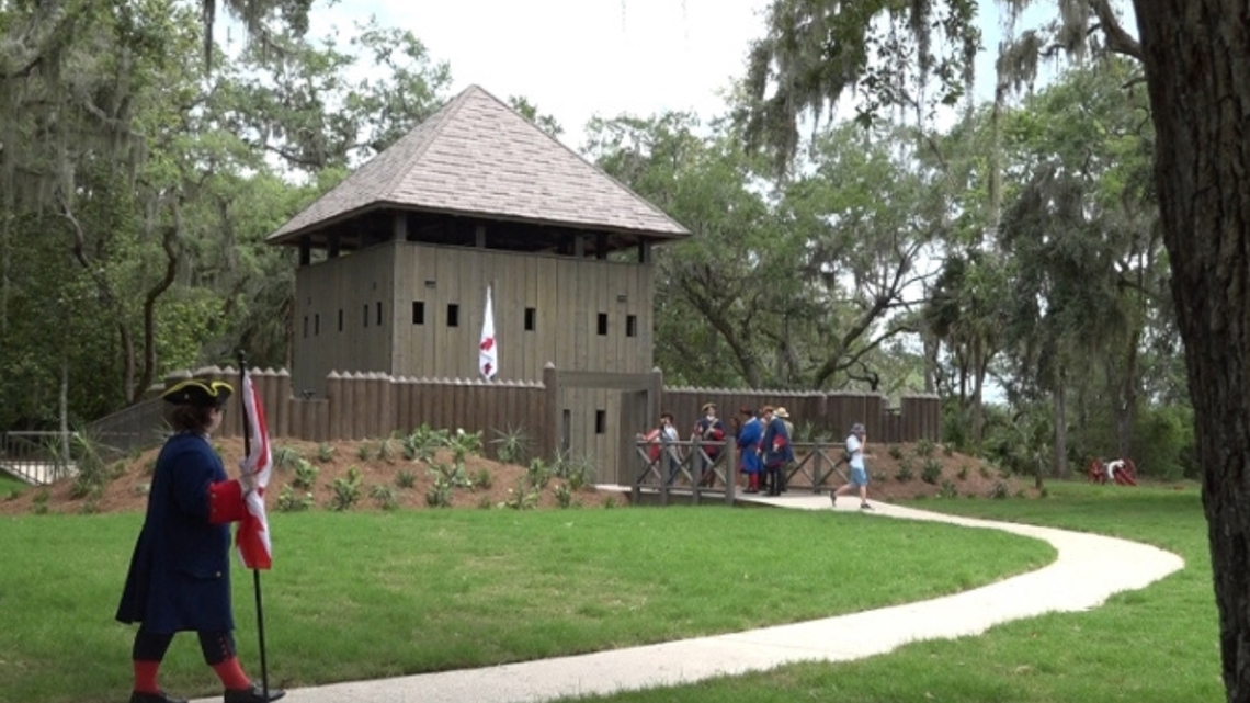 Replica fort unveiled at Fort Mose | firstcoastnews.com