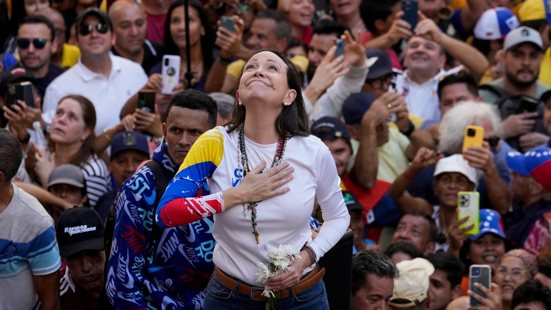 Venezuelan opposition leader María Corina Machado wins the Nobel Peace ...