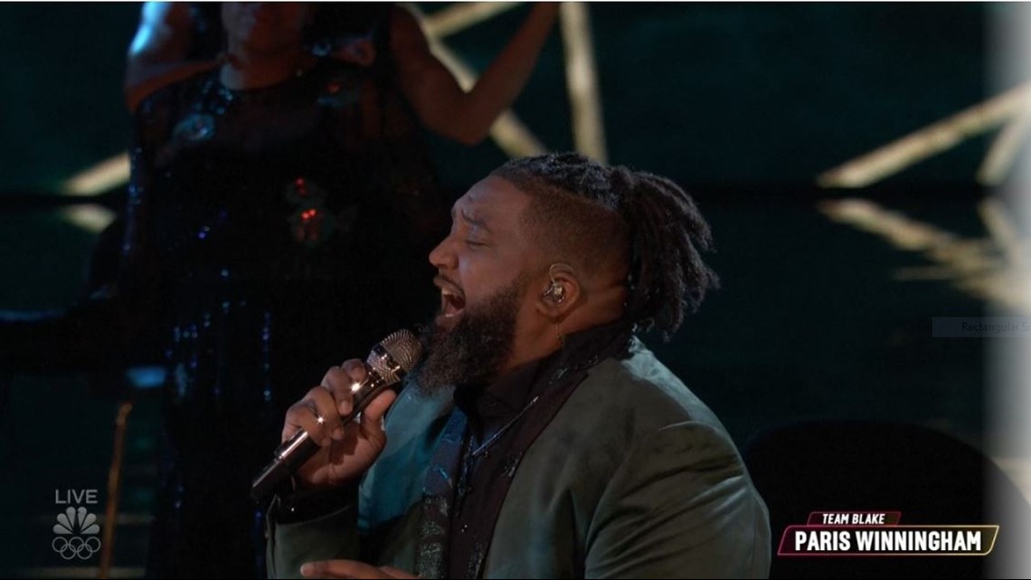 Jacksonville's Paris Winningham finishes 3rd on NBC's 'The Voice ...