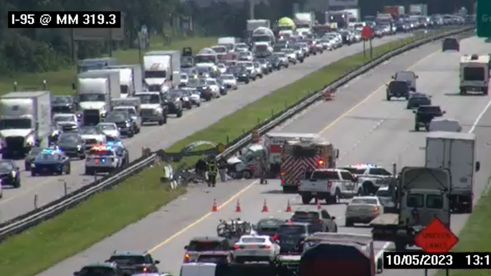 Why is there traffic on I-95 in St. Johns County? | firstcoastnews.com