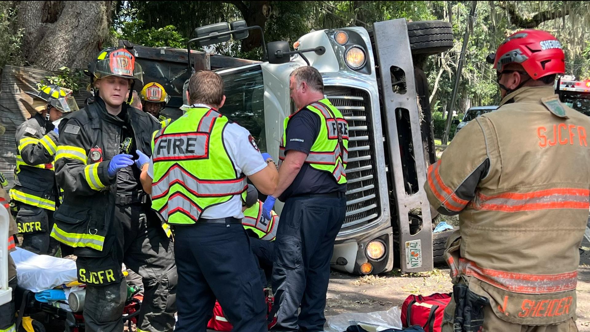 Child, adult airlifted to hospital after 'major accident' in St. Johns ...
