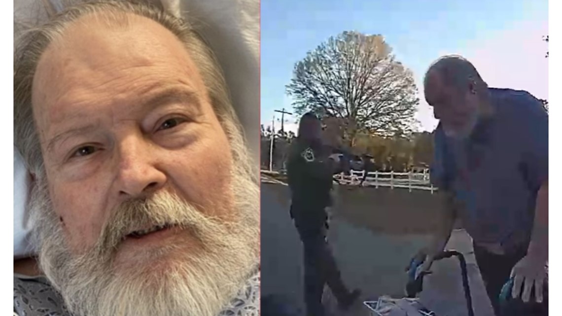 Robert Hall arrested on video after allegedly shooting daughter ...