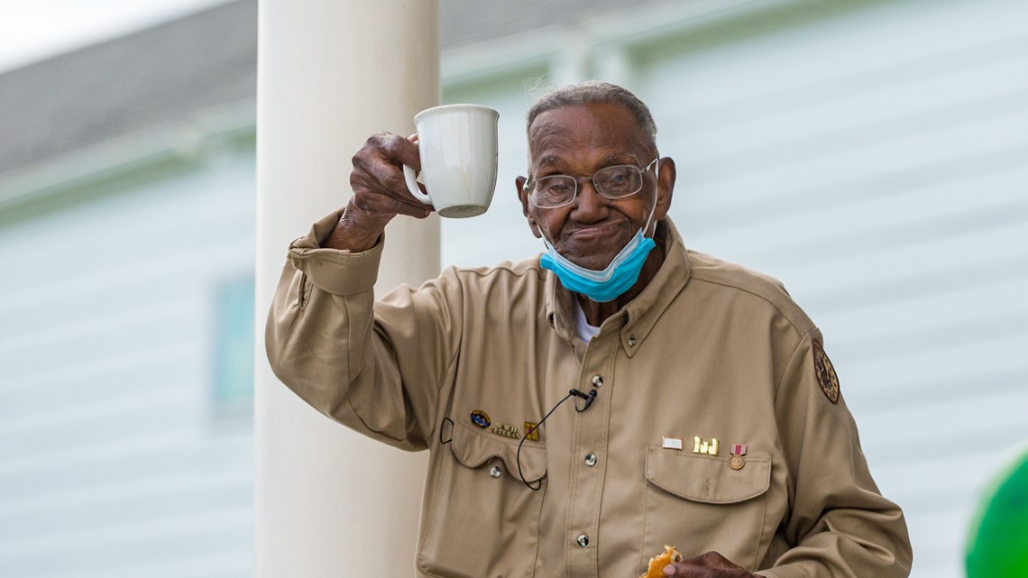 Oldest WWII veteran Lawrence Brooks turns 111 years old ...