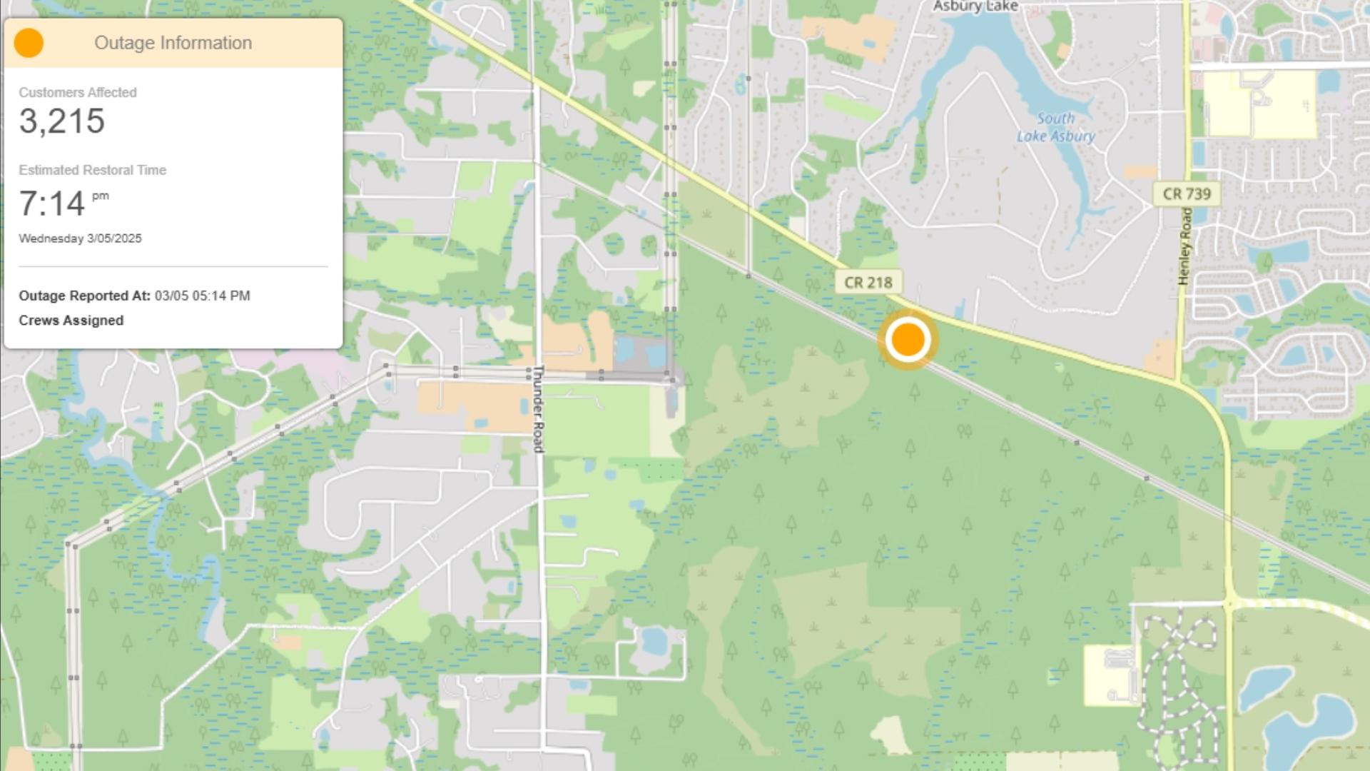 Thousands report power outages in Clay County | firstcoastnews.com