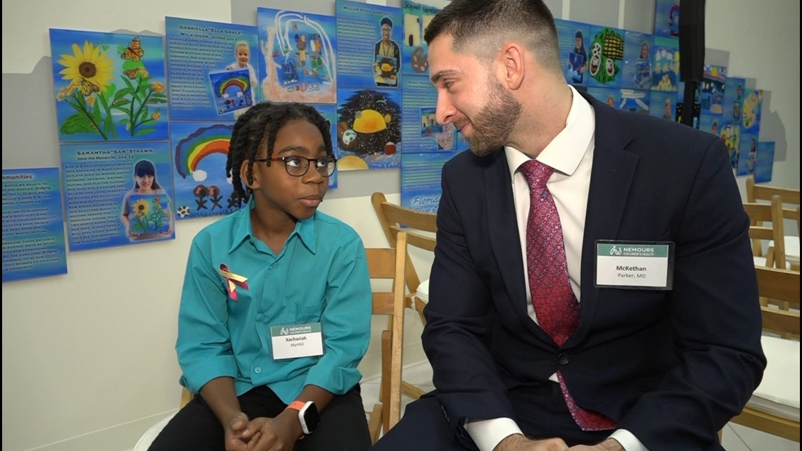 Cancer survivor hopes more families are helped at Nemours center ...