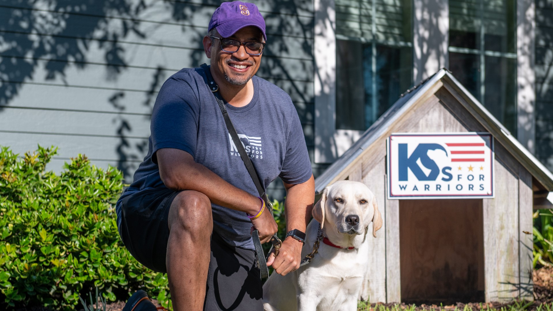 Veteran says his dog from K9s for warriors changed everything ...