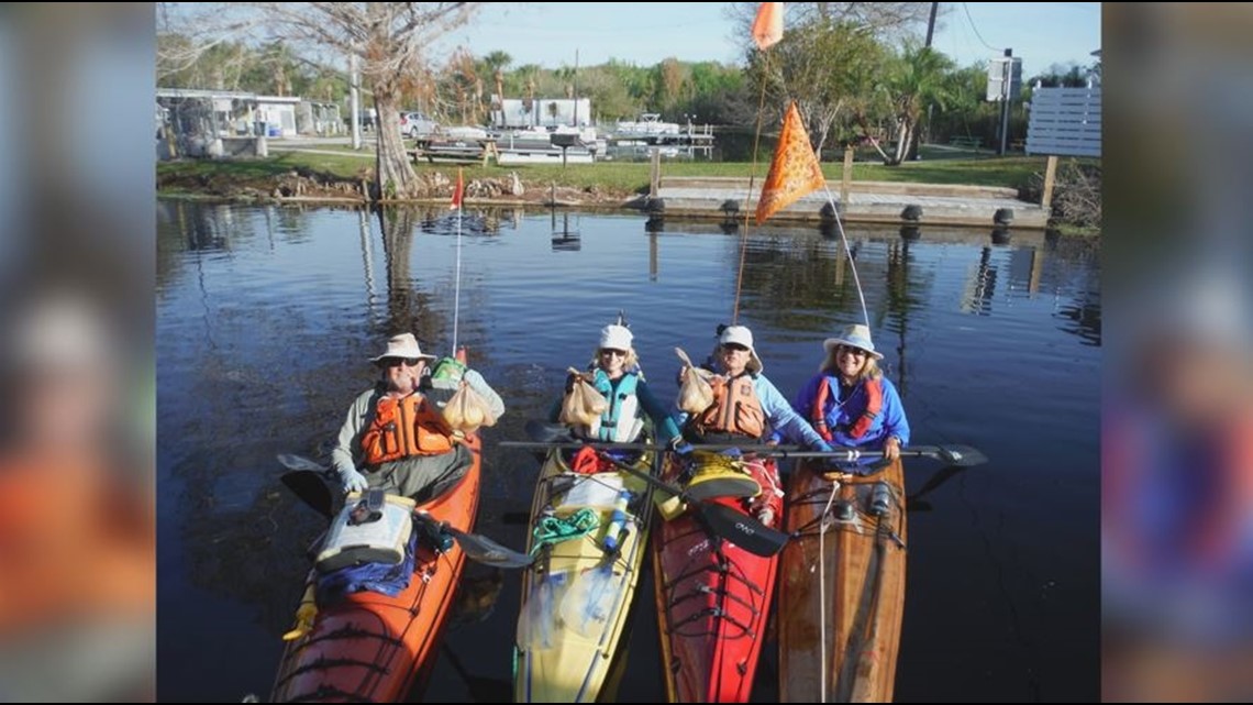 Dozens of people recognized for paddling entire Florida river ...