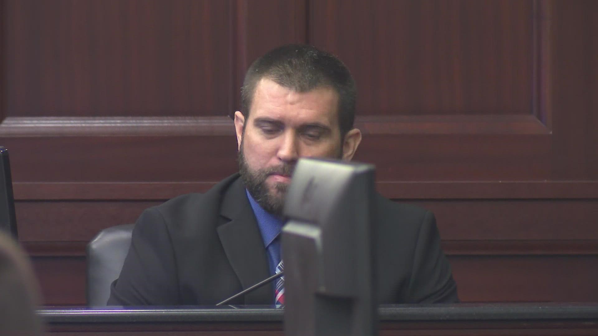 Chad Absher claims his ex-girlfriend tried to shoot him for 'messing ...