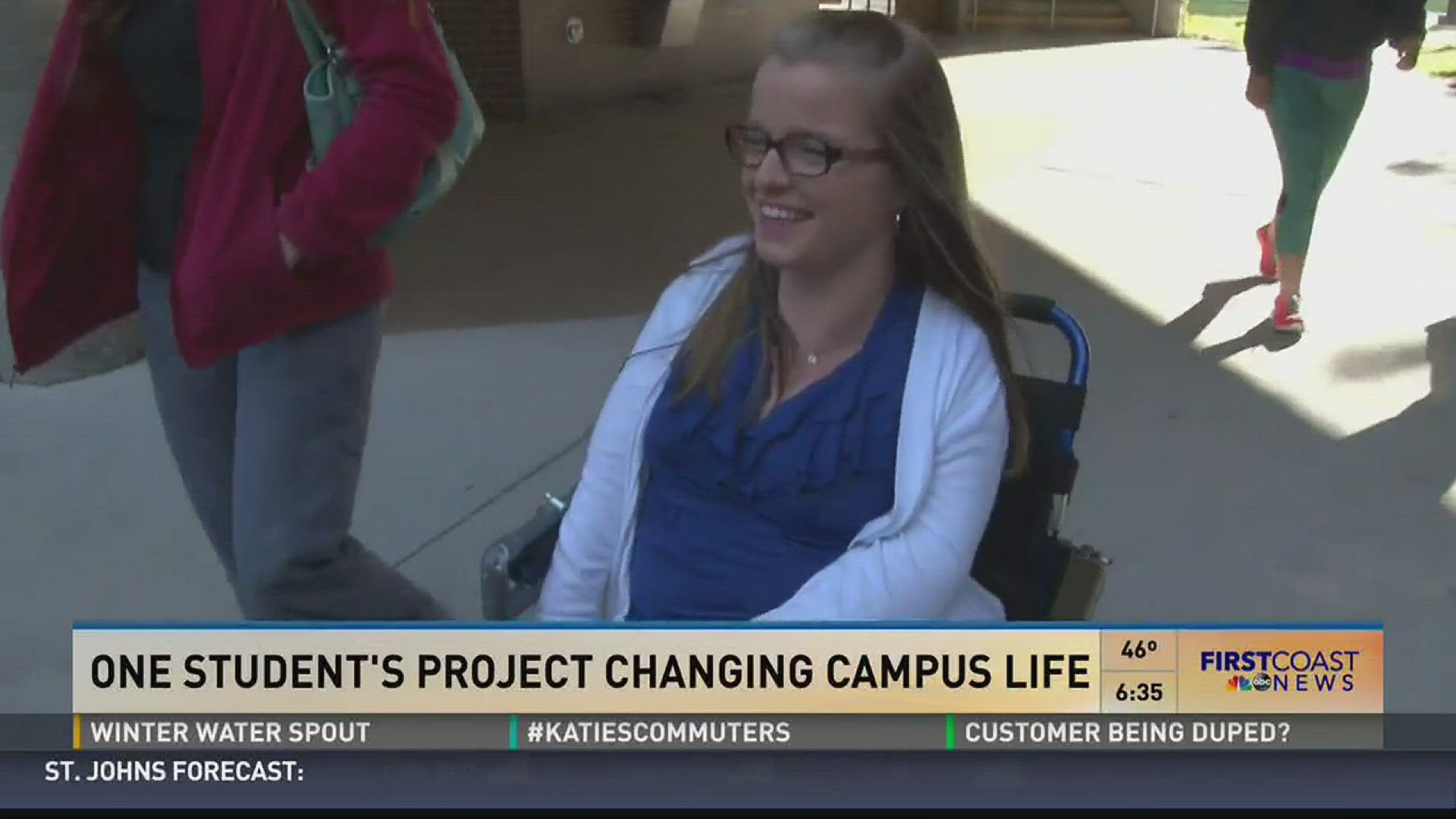 UNF student's project is changing campus life | firstcoastnews.com