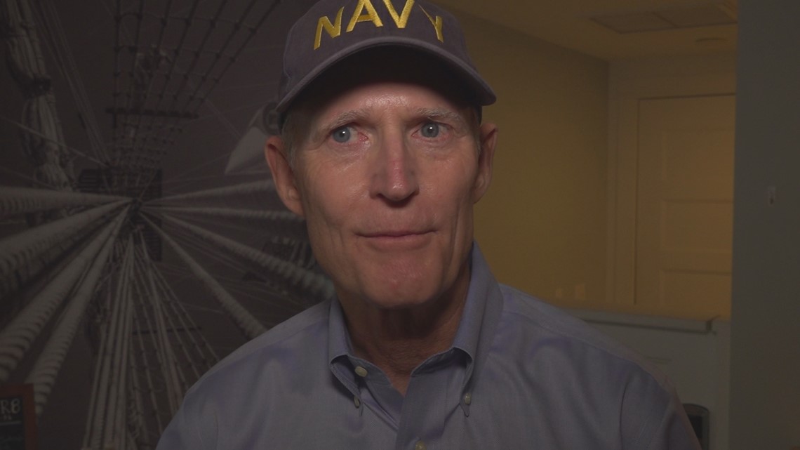 Senator Rick Scott visits St. Augustine | firstcoastnews.com
