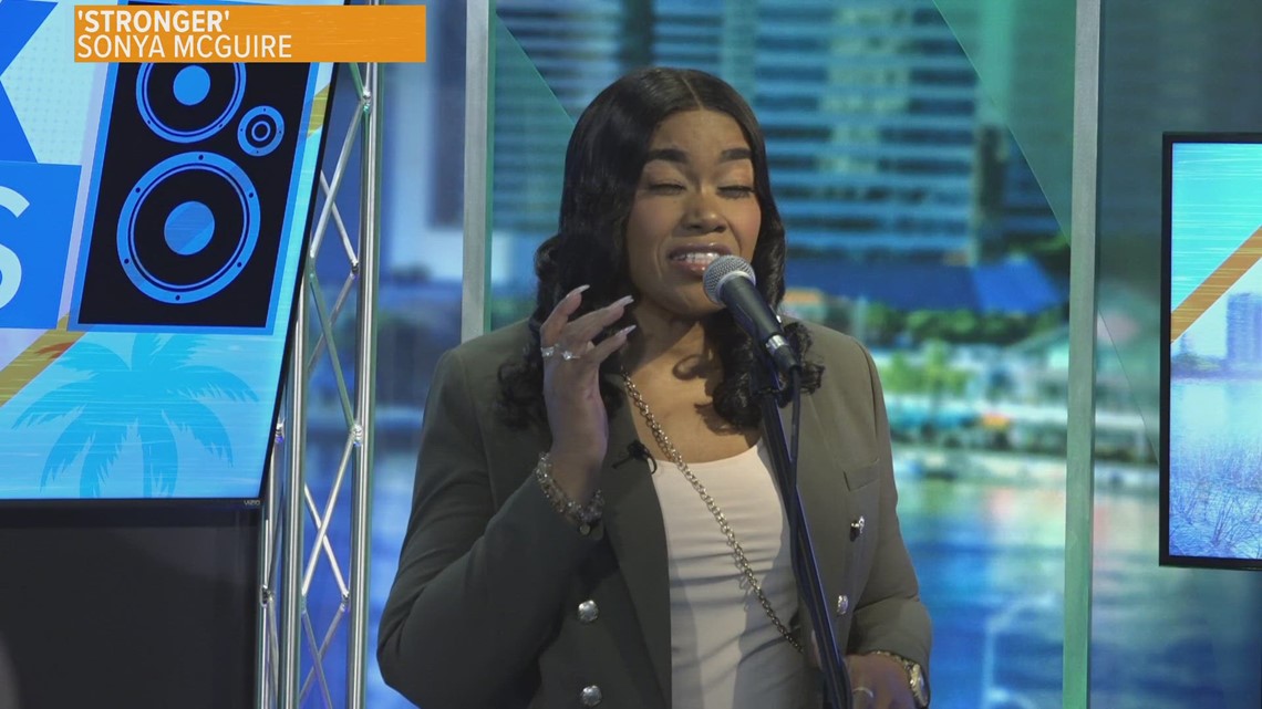 Sonya McGuire sings her song 'Stronger' | firstcoastnews.com