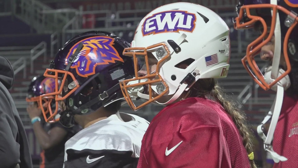 Earned, not given: EWU welcomes first female football player ...