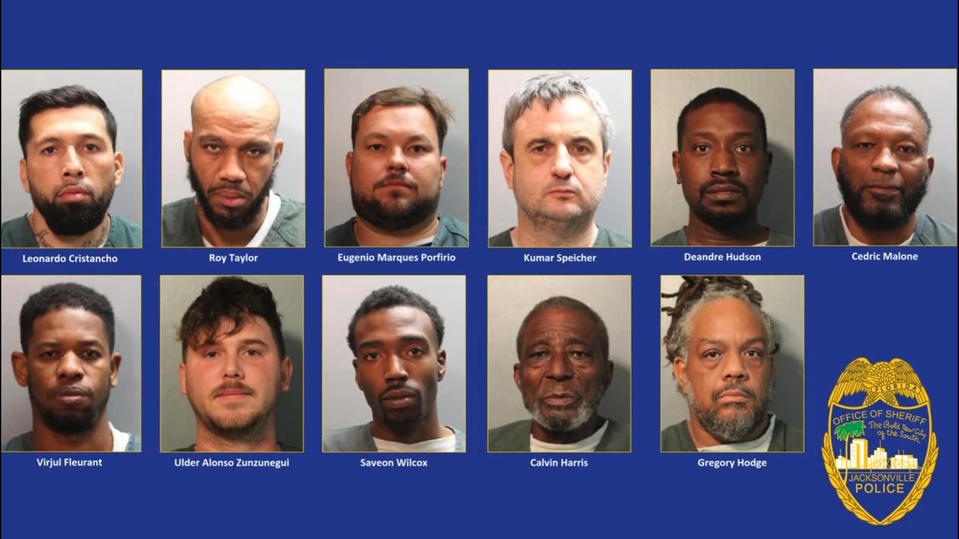 11 men arrested during prostitution sting off Philips Highway in ...