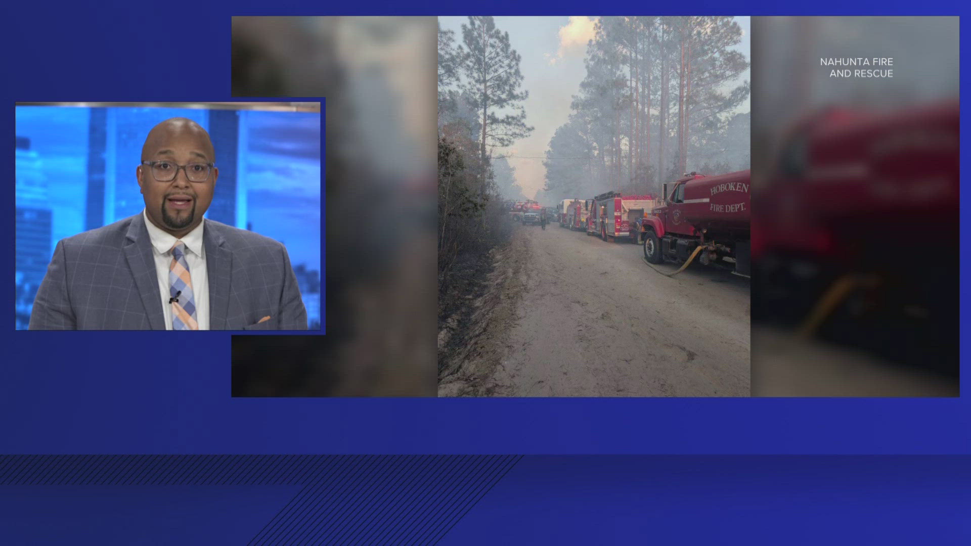 Brantley County brush fire damages homes, vehicles | firstcoastnews.com