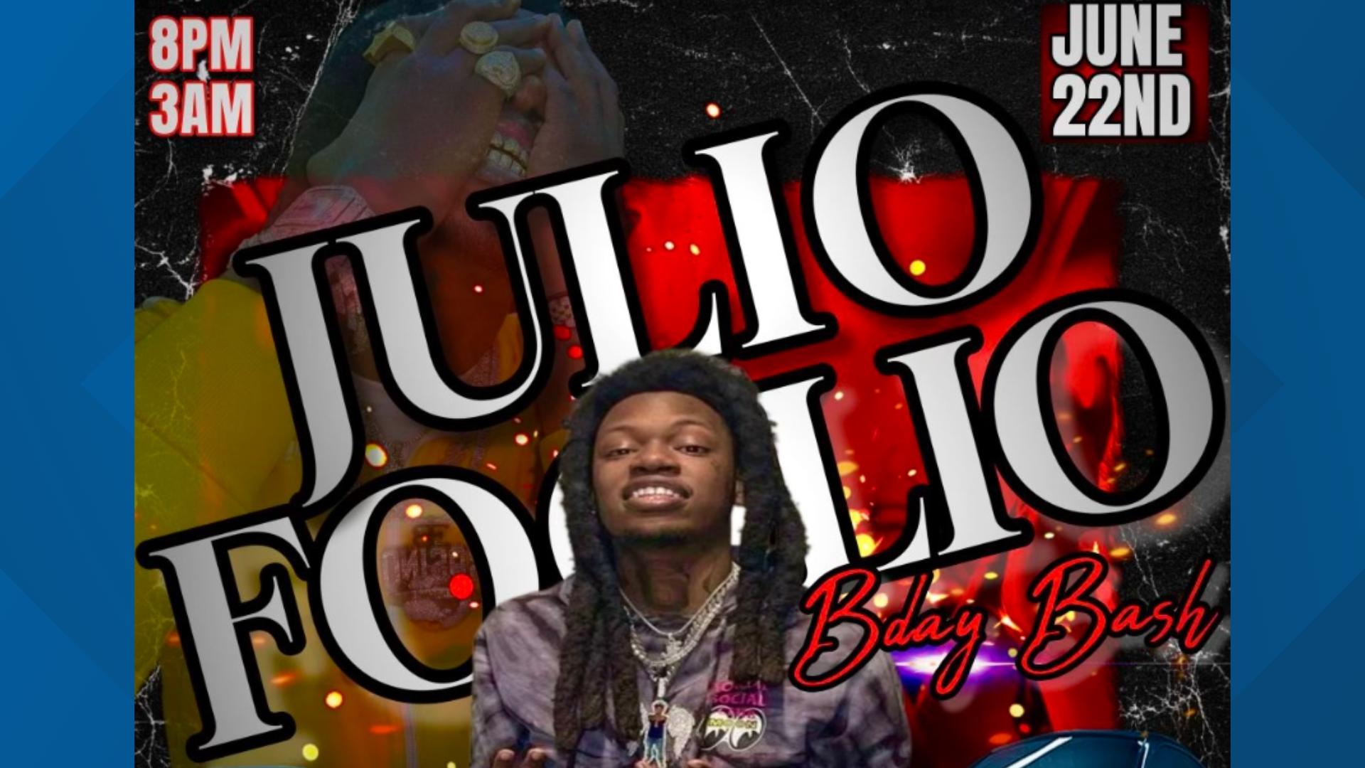 Jacksonville rapper Julio Foolio killed in Tampa, attorney says ...