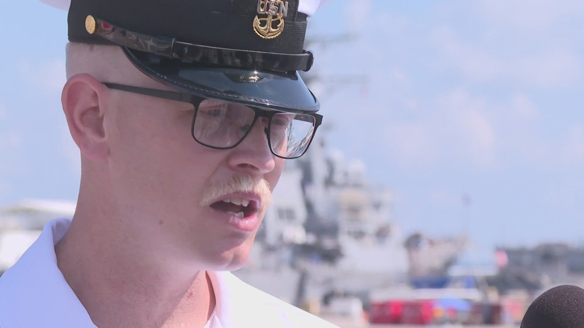 Stories of Service: Justin Olson awarded Navy & Marine Corps Medal ...