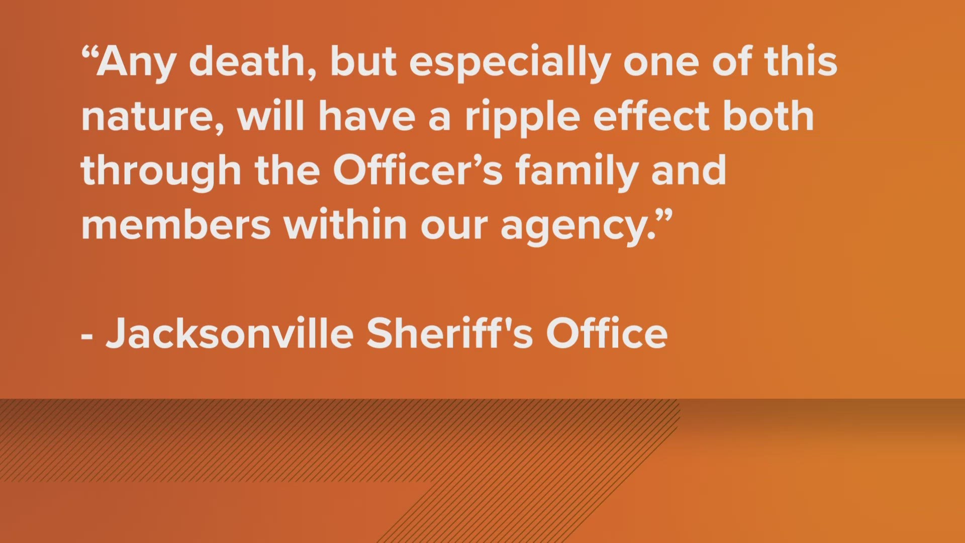 Police officer dies by suicide while on duty | firstcoastnews.com