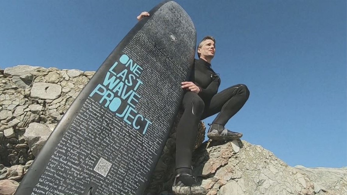 Man uses surfing to help himself and others grieve | firstcoastnews.com