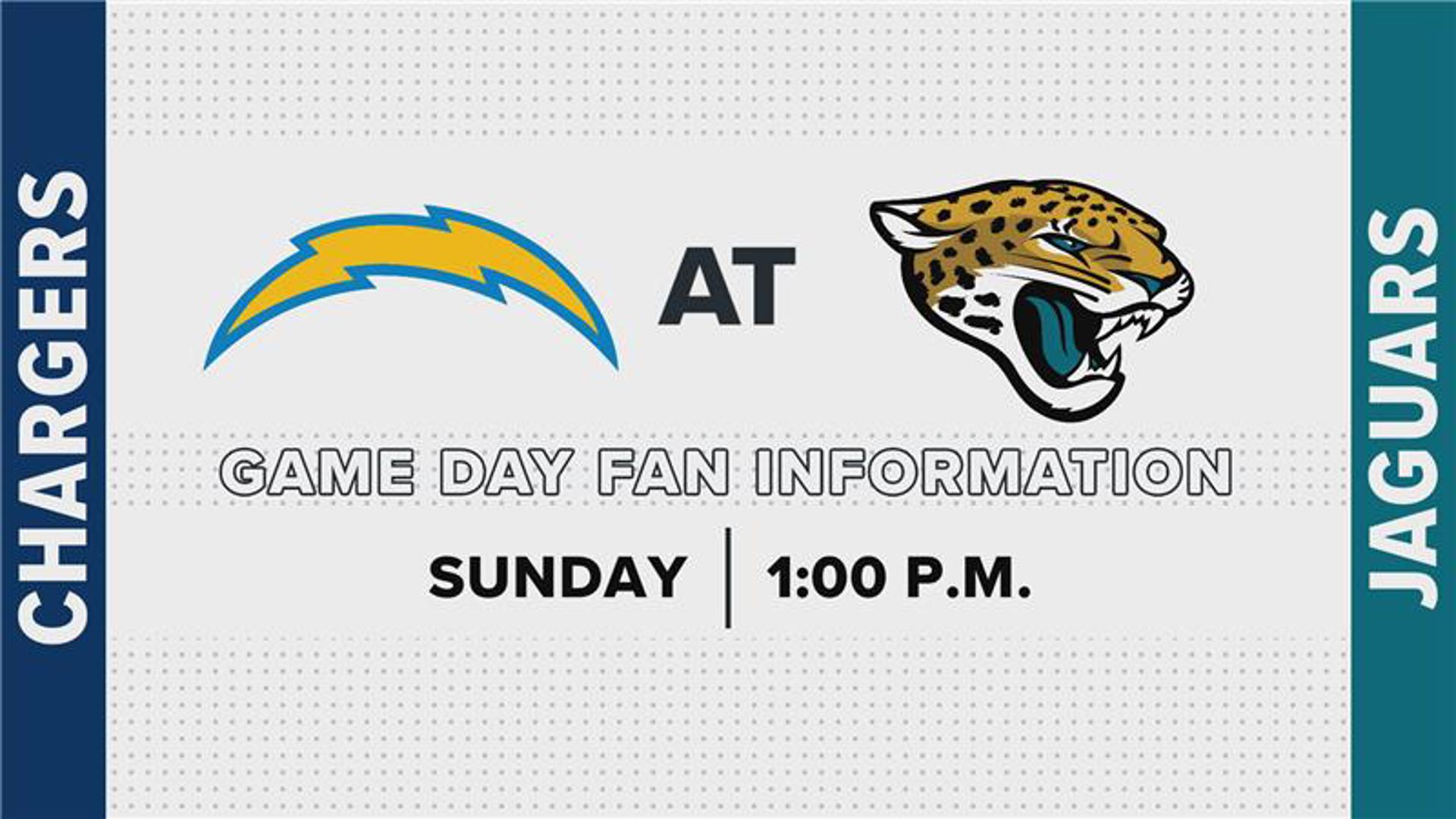 Jaguars vs Chargers: Everything to know about Sunday's home game at ...