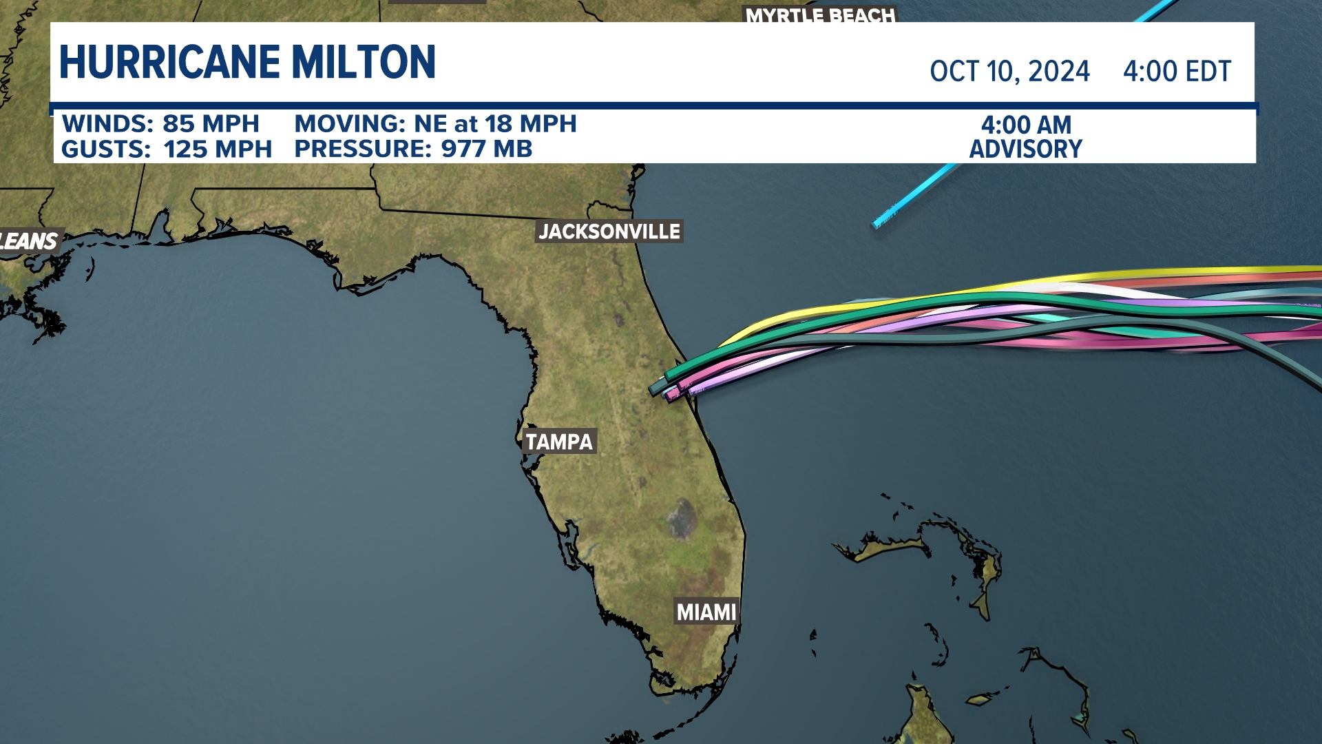Hurricane Tracker: Radar, spaghetti models, forecast cone | firstcoastnews.com