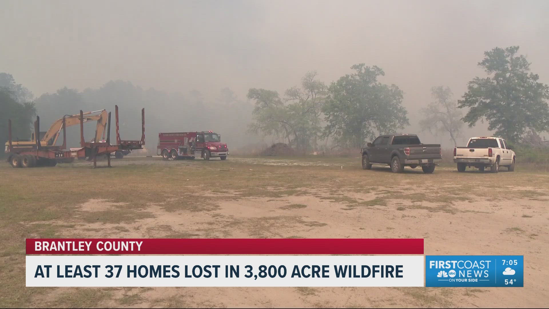 Georgia Fires: Homes destroyed in Brantley County, schools closed ...