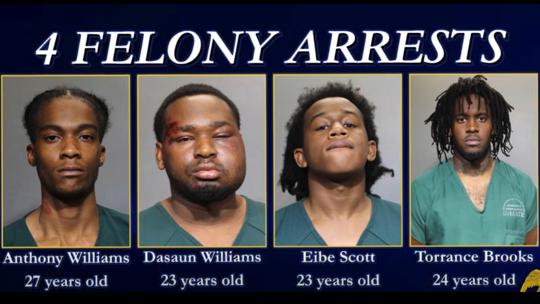 JSO gang unit arrests 4, seizes drugs and 22 guns in months-long ...