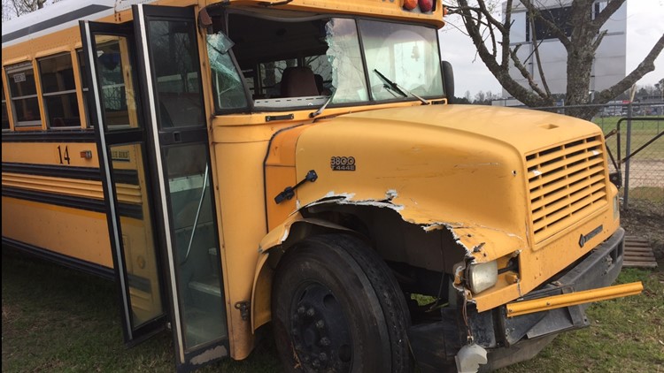 Bus driver faces DUI charge after crashing school bus with 13 kids on ...